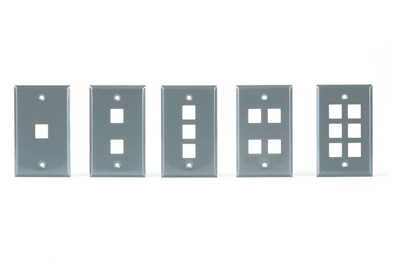 UMJ Commercial Faceplates - Optical Cable Corporation