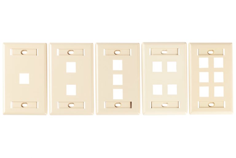 KMJ Commercial Faceplates - Optical Cable Corporation